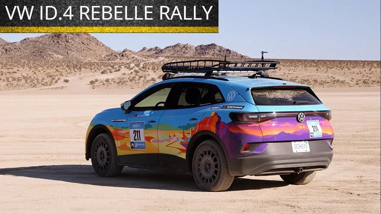 Volkswagen ID.4 AWD Pro - VW completa su segunda carrera de rally en el ...