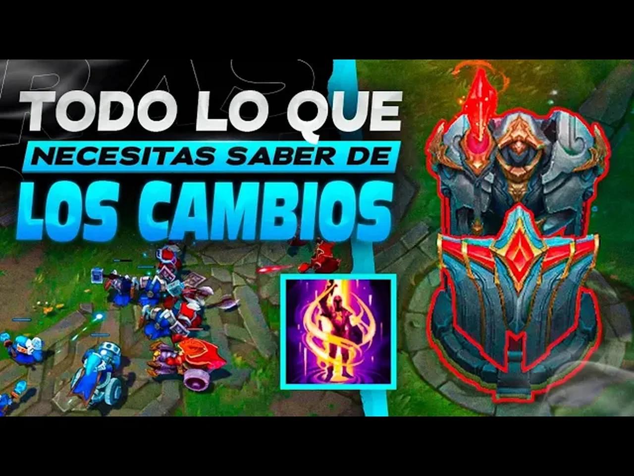 ⭐TODO SOBRE LOS CAMBIOS A LOS MINIONS - NUEVO REWORK TELEPORT - JUNGLA ...