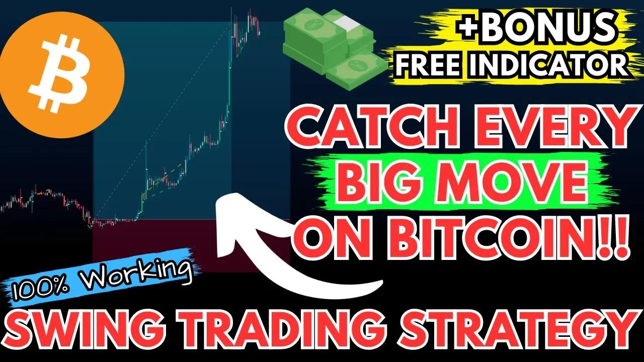 PRO LEVEL SWING TRADING STRATEGY FOR BEGINNERS TO TRADE BITCOIN PROFITABLY 🚀 +FREE BONUS INDICATOR 🚨