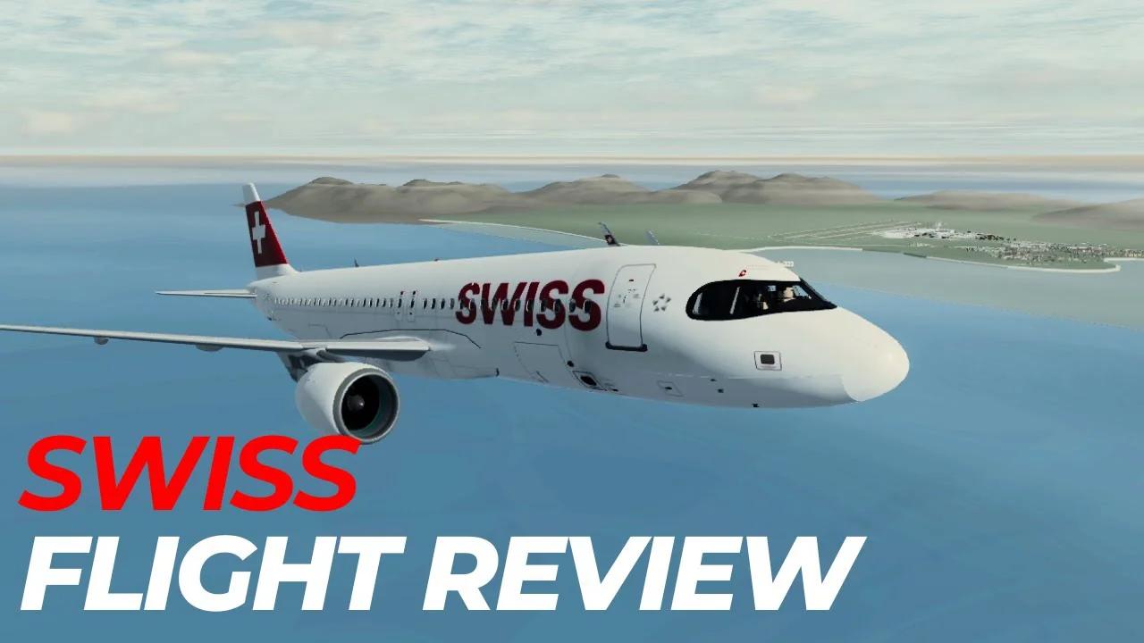 SWISS A320 ECONOMY CLASS FLIGHT - Roblox Airline Review