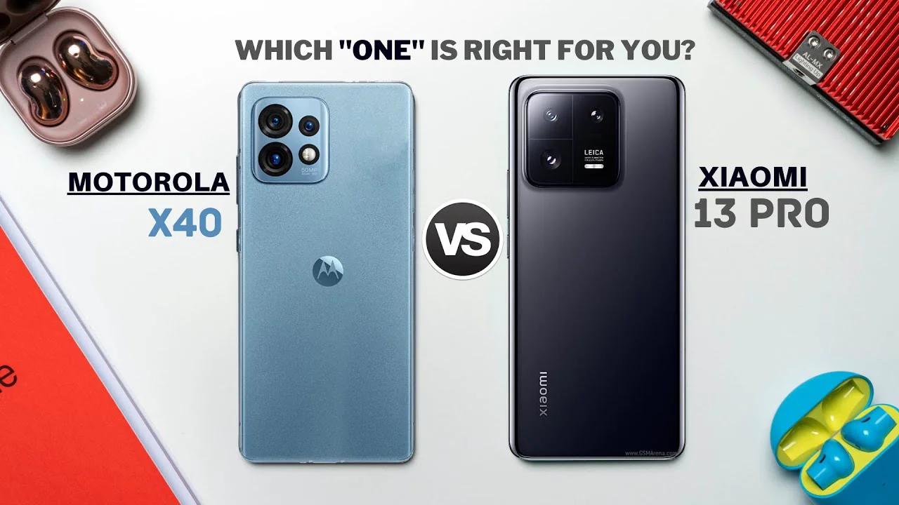 Motorola X40 vs Xiaomi 13 Pro - Full Comparison - Which is Best?