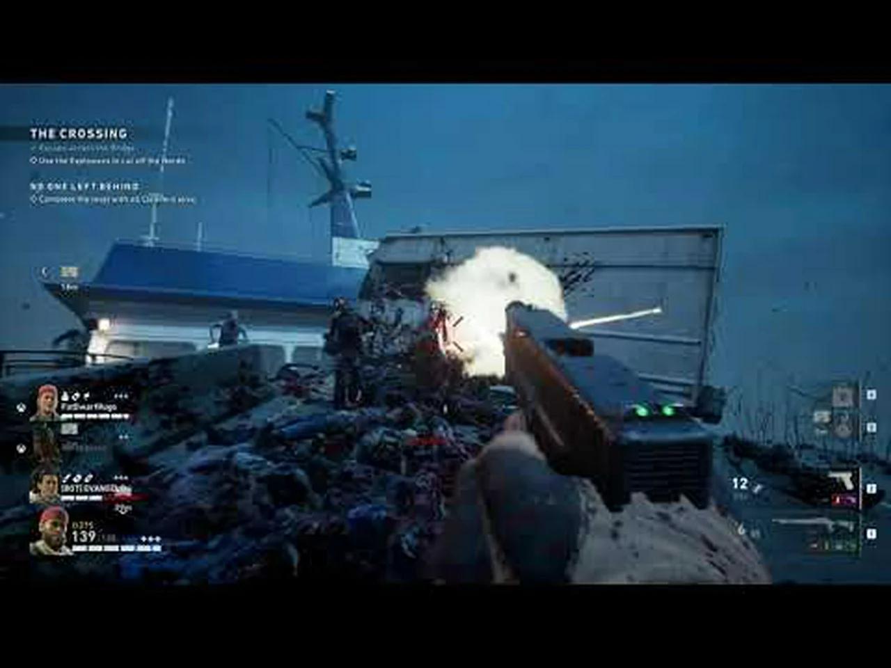 BACK 4 BLOOD Co-op Playthrough Part 3 - JUST RUN!