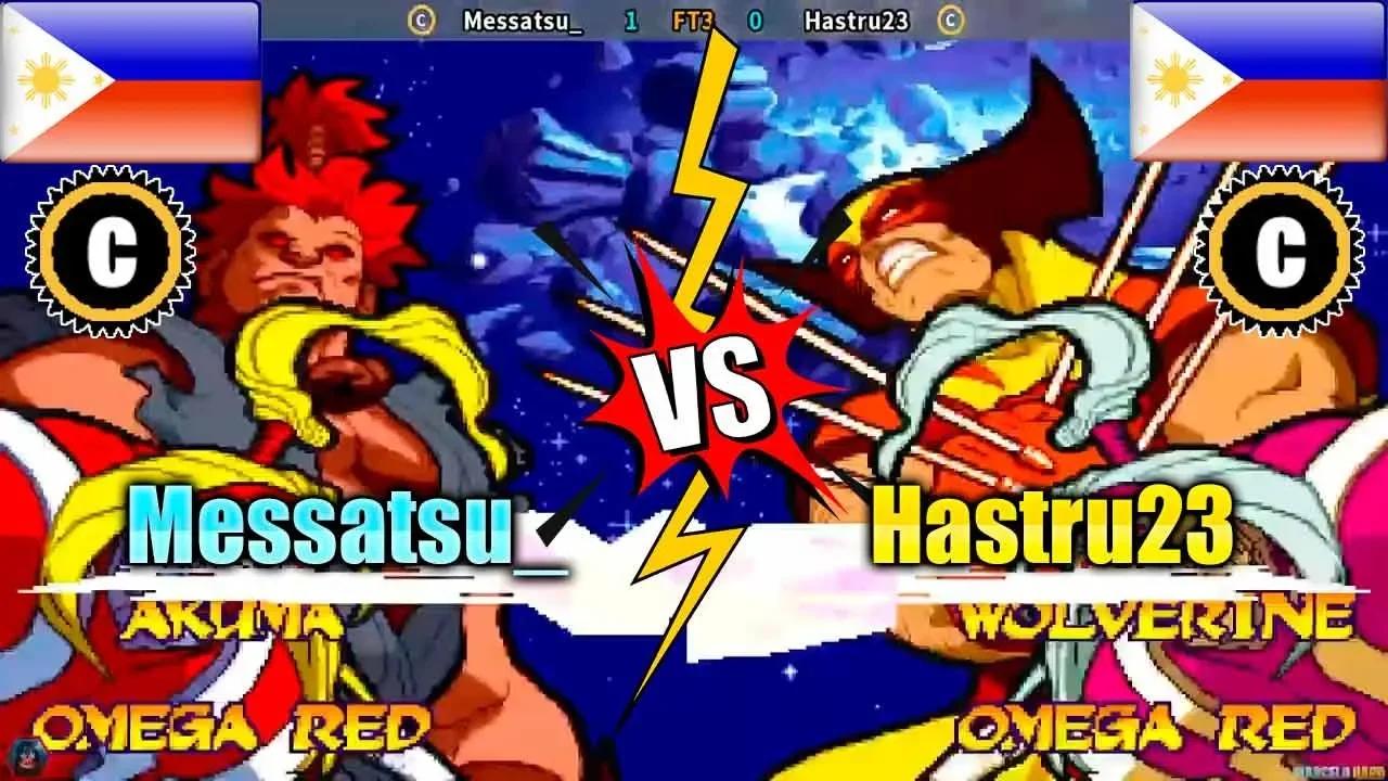 Marvel Super Heroes vs. Street Fighter (Messatsu_ Vs. Hastru23 ...