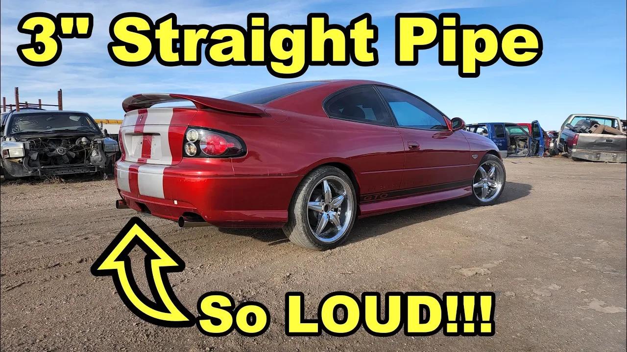 Putting the LOUDEST EXHAUST on my $3000 Pontiac GTO