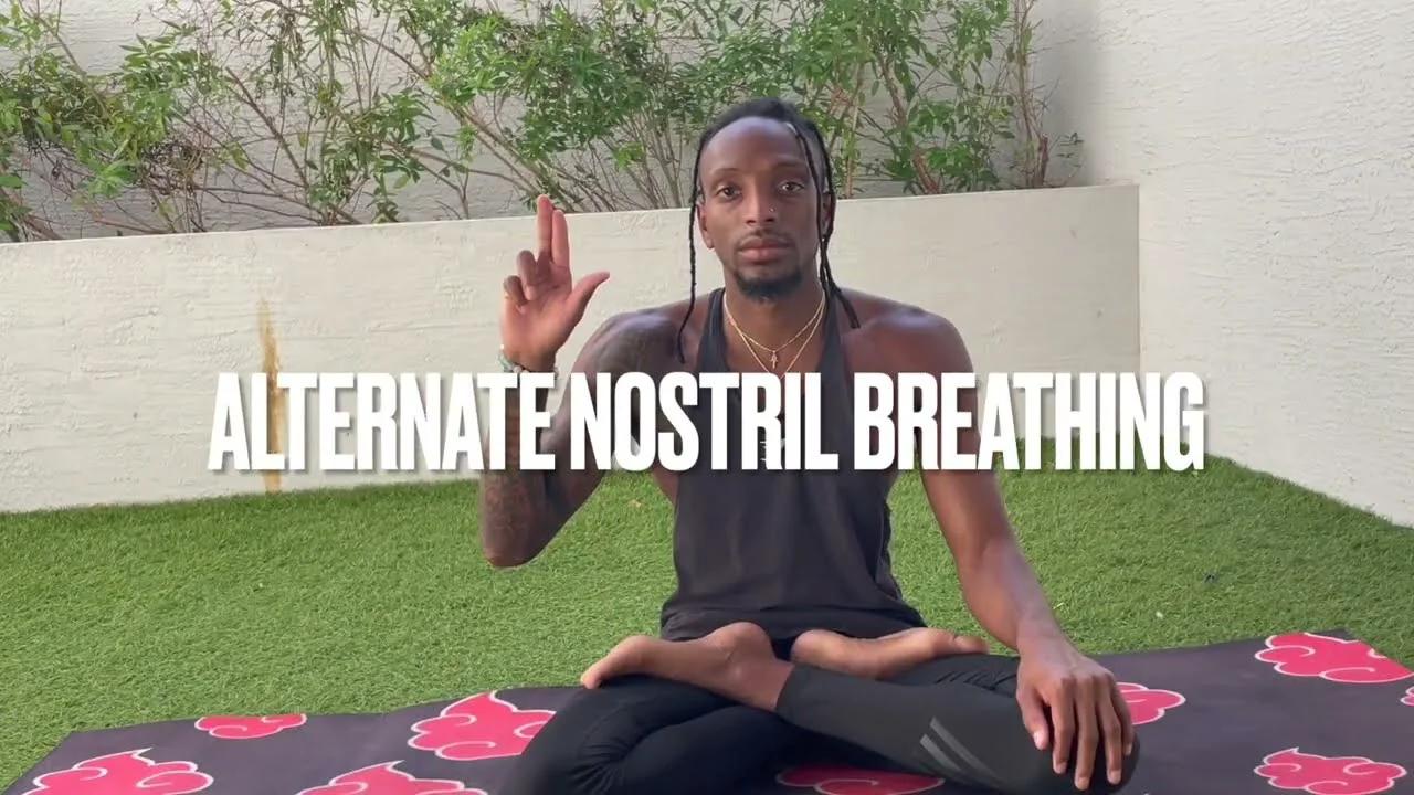 Five minute breathing exercise