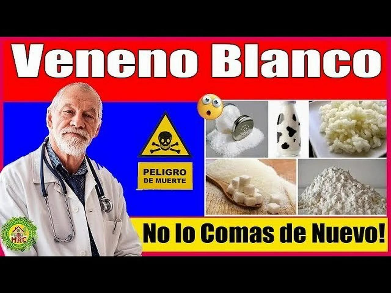 5 venenos blancos que comes todos los dias sin saber que te están matando
