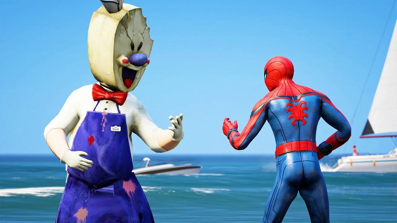 GTA 5 SUPERHEROES GAME ANIMATION COMPILATION Ep.6