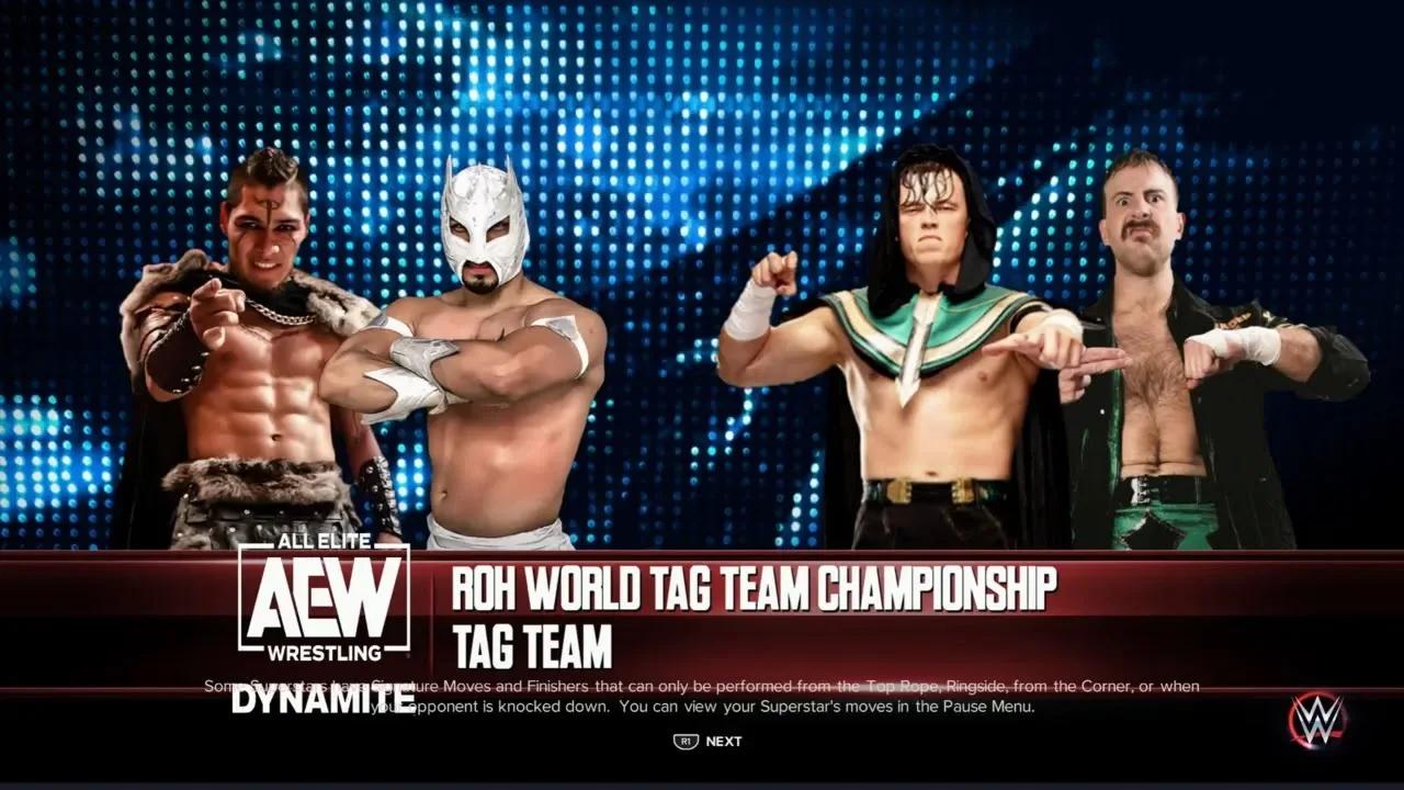 AEW Dynamite 200 Aussie Open vs Vikingo & Komander for the ROH World ...