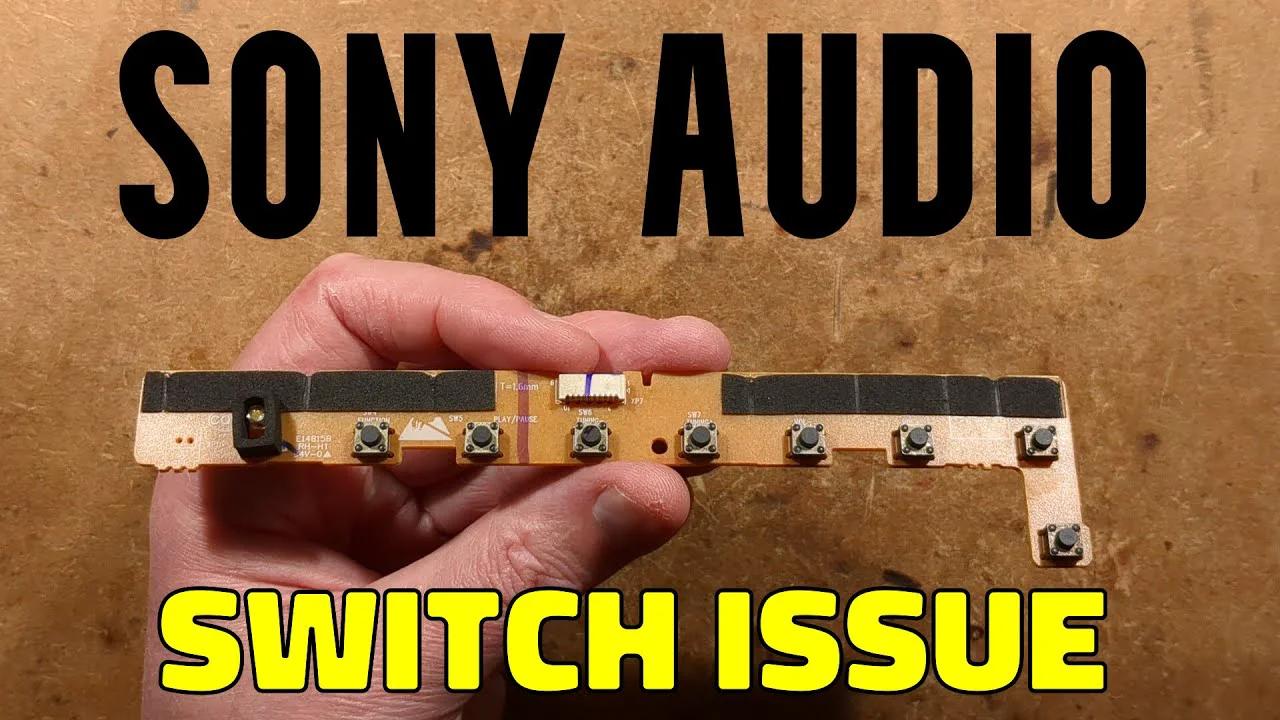Fixing a Sony music system CMT-X3CD