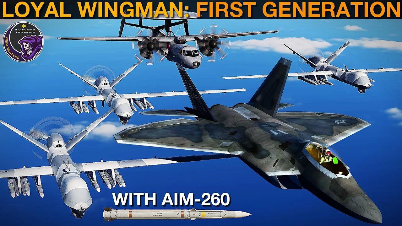 Loyal Wingman AI Drones (Generation 1) vs Russian Air Force (WarGames ...