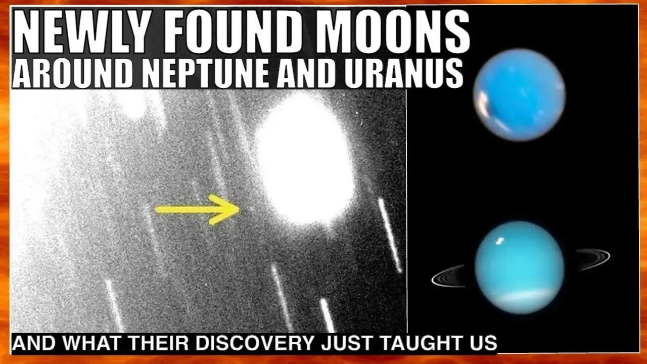 Never Before Seen Moons of Uranus and Neptune Reveal Something Important