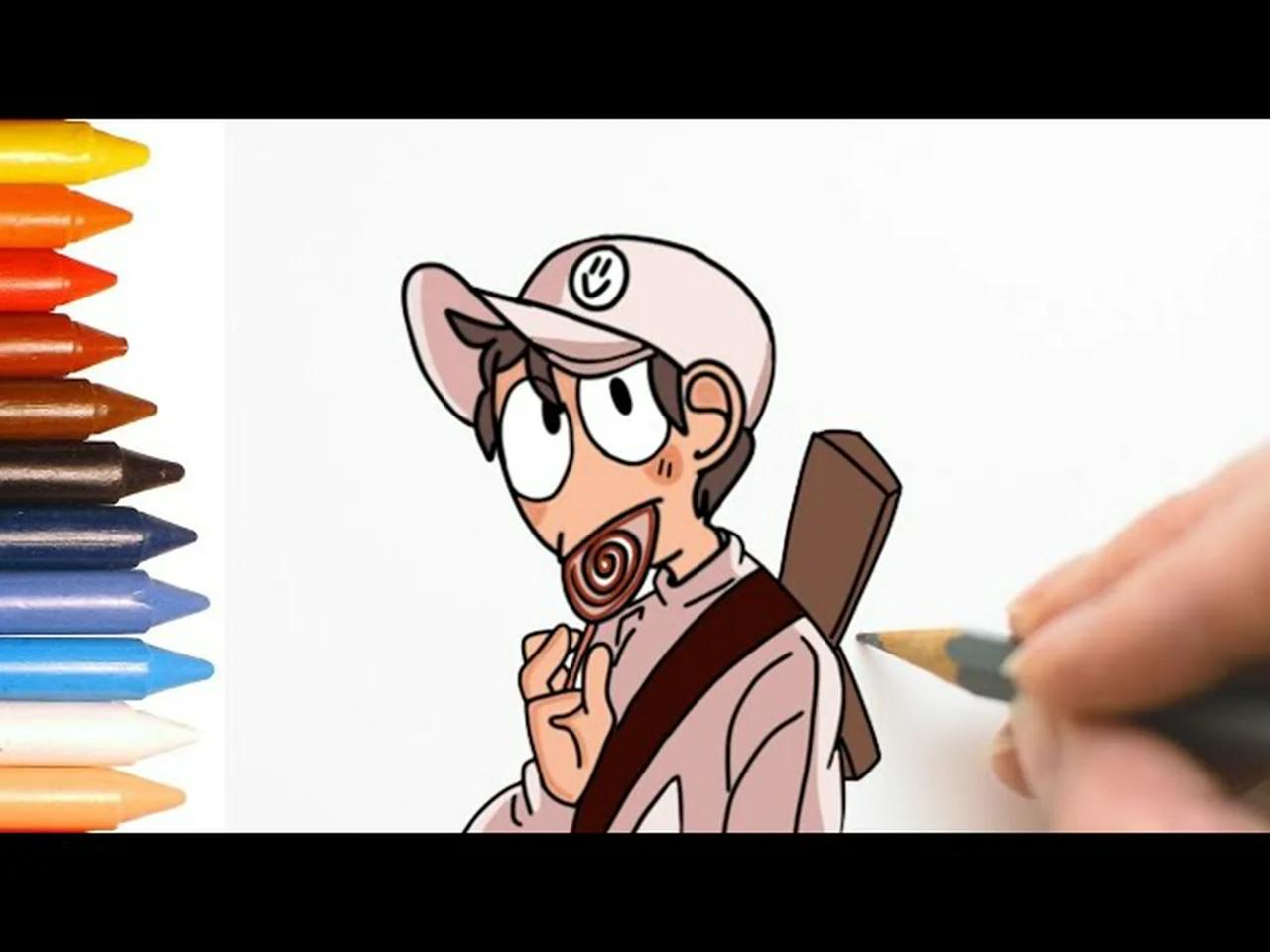 COMO DESENHAR FUN DEAD KID - EDDSWORLD #fundeadkid #eddsworld #zumbis