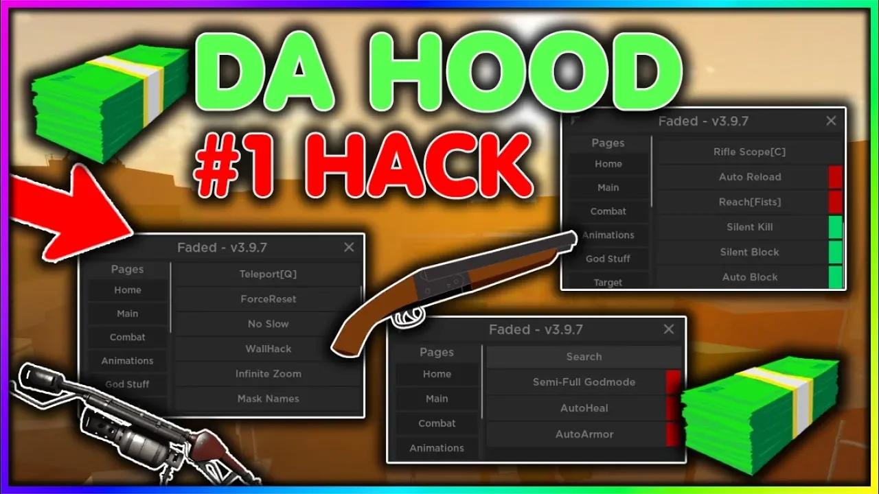 Da Hood Script Gui Hack Op Aimlock Infinite Cash Kill Anyone Unban God Modes Pastebin