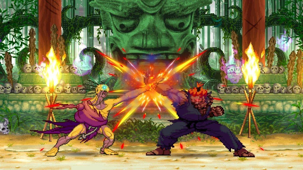 Akuma vs Oro - Street Fighter Battle of the Masters!