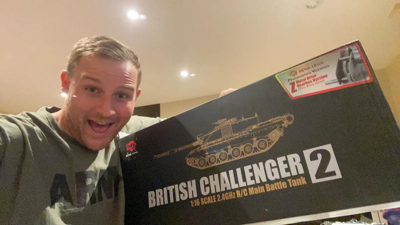 RC Challenger 2 Tank- LIVESTREAM