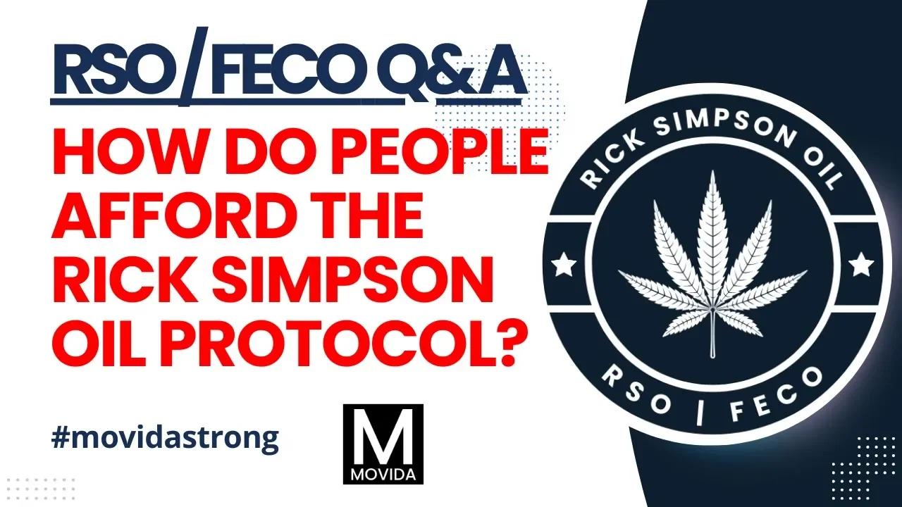 How Do People Afford the Rick Simpson Protocol?
