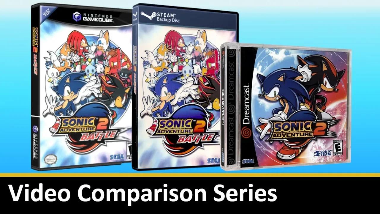 Sonic Adventure 2 | Dreamcast vs Gamecube vs Windows pc vs Redream vs ...
