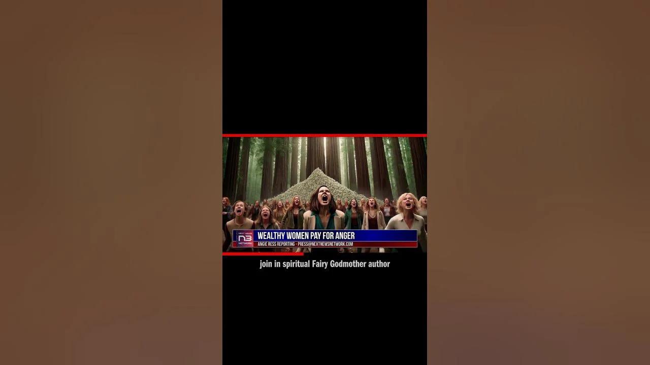 Wealthy women embrace "rage rituals" in secluded woods, screaming and ...