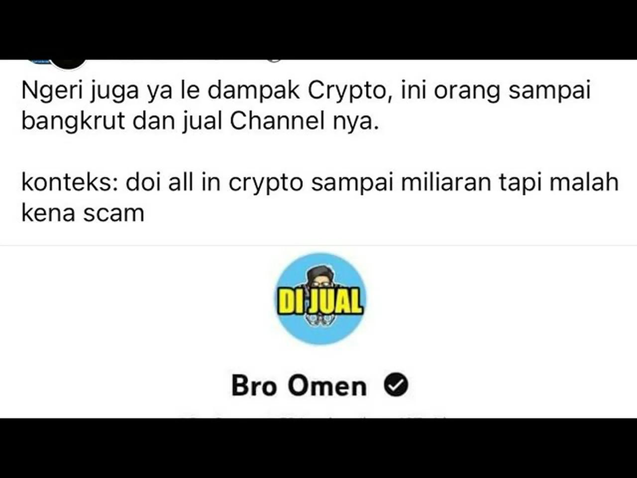 Youtuber Ini Hilang 10 Miliar Rupiah Dari Crypto Apakah Itu Benar