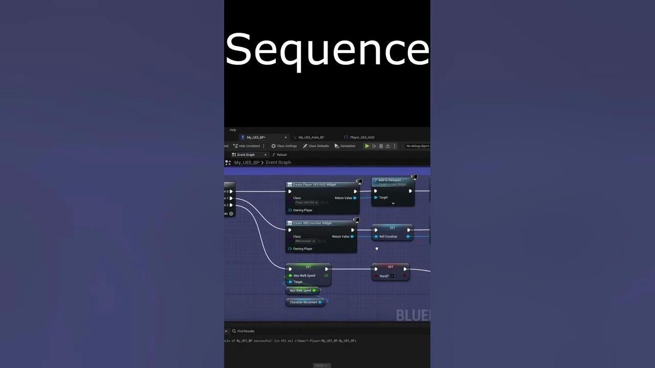 What is a Sequence Node in Unreal Engine?