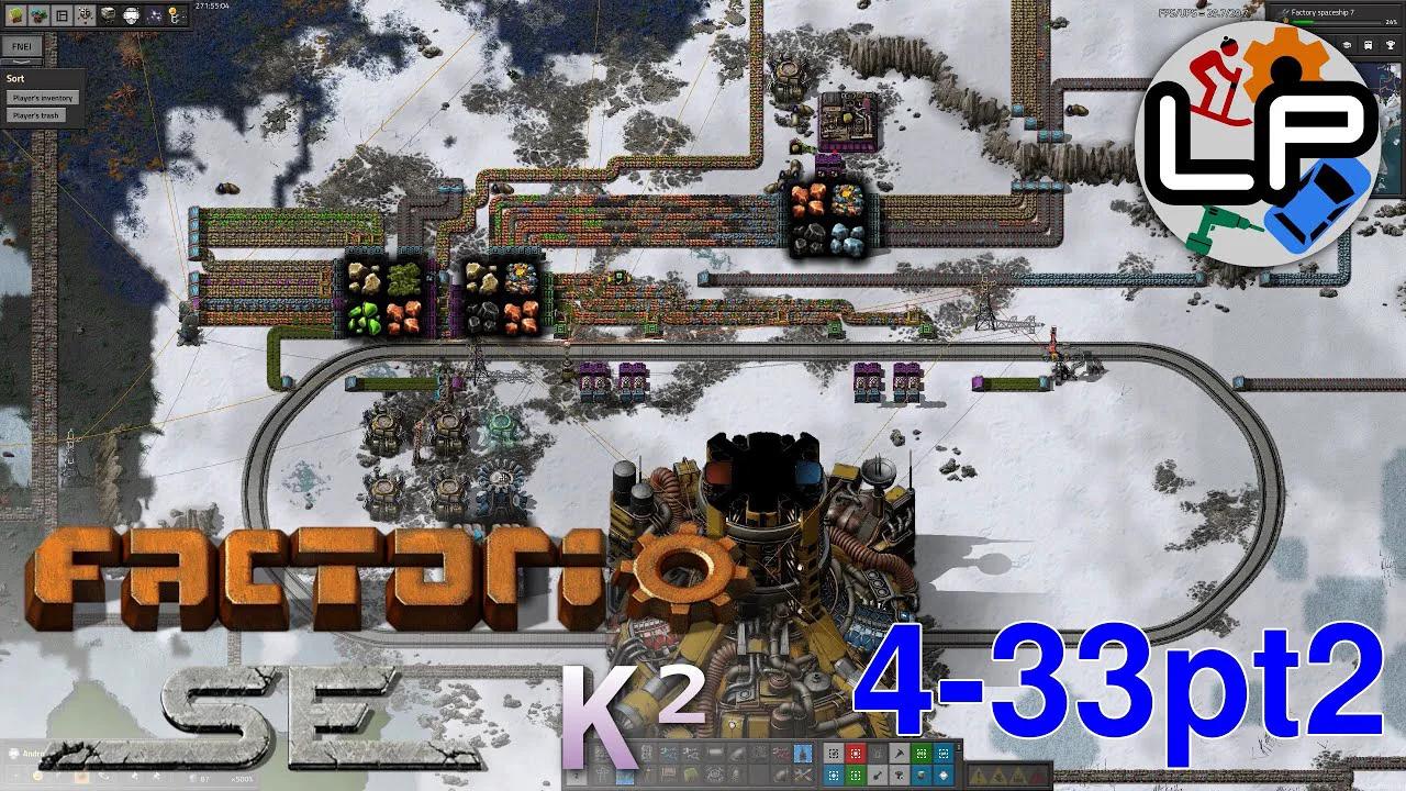 S4-E33 pt 2 - Jamming - Laurence Plays Factorio: Space Exploration 0.6 + Krastorio²