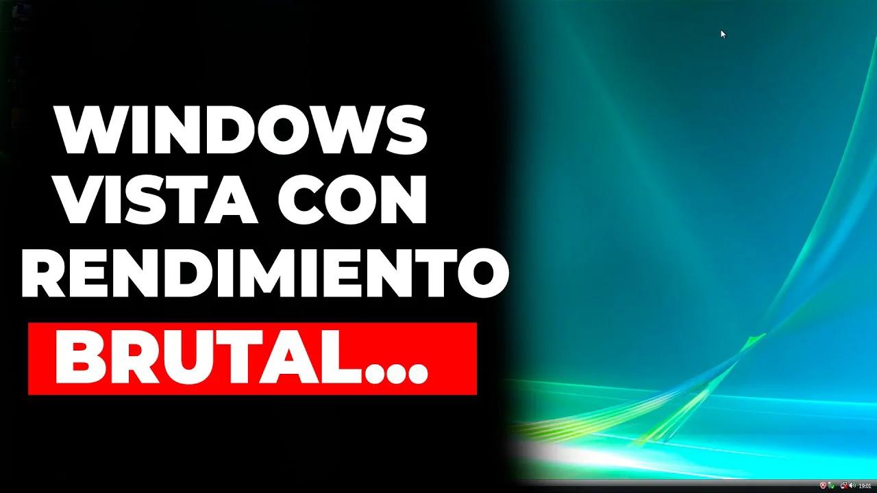 FAST OS VISTA 64 BITS 2024 PARA TU PC ANTIGUA