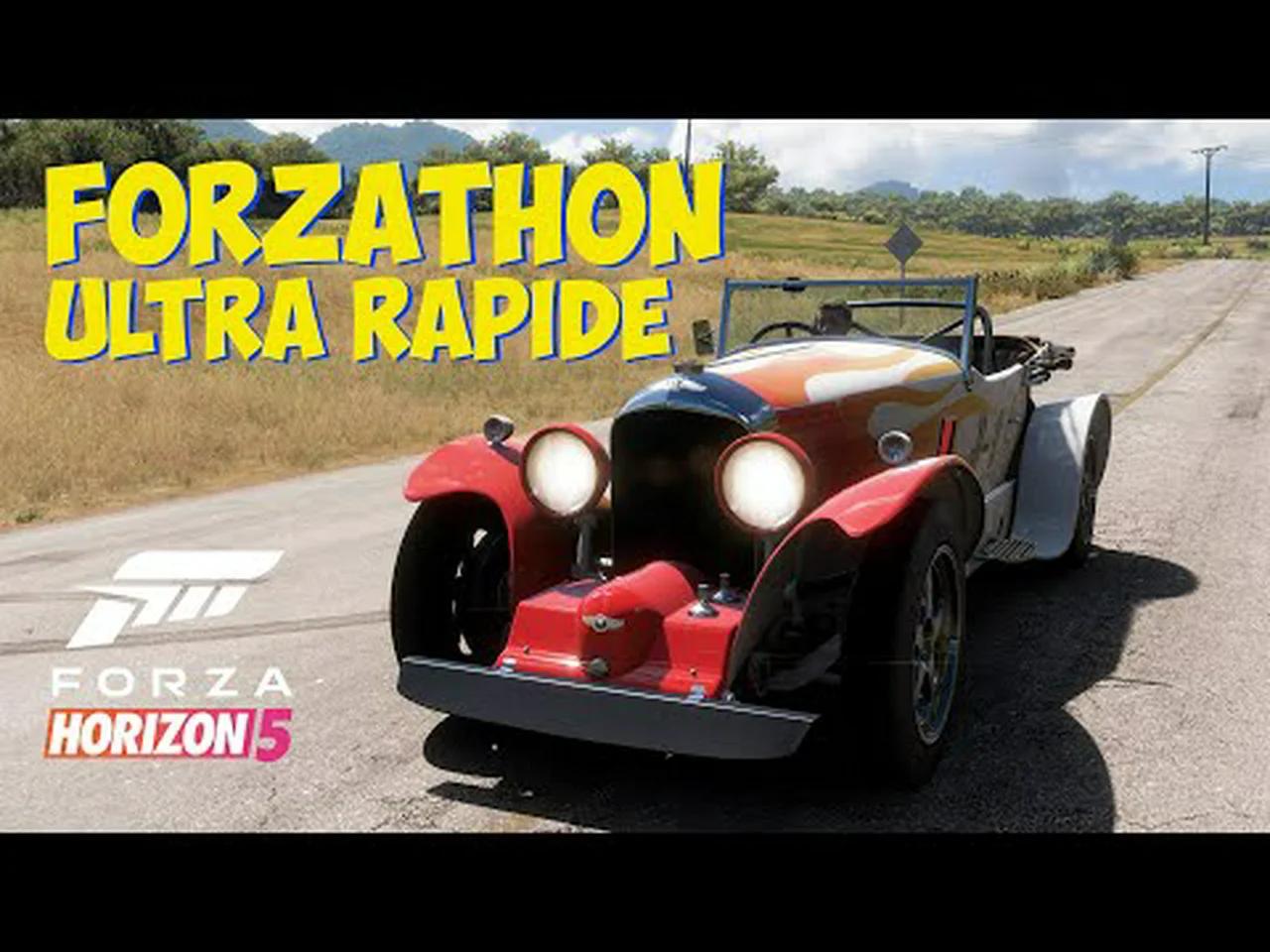 Forza Horizon 5 Forzathon rapide comme l'éclair
