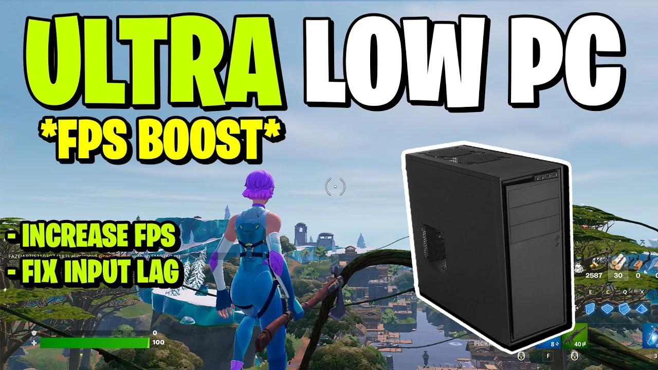 The *ONLY* FORTNITE FPS BOOST GUIDE For Low End PC (MAX FPS & 0 Input ...
