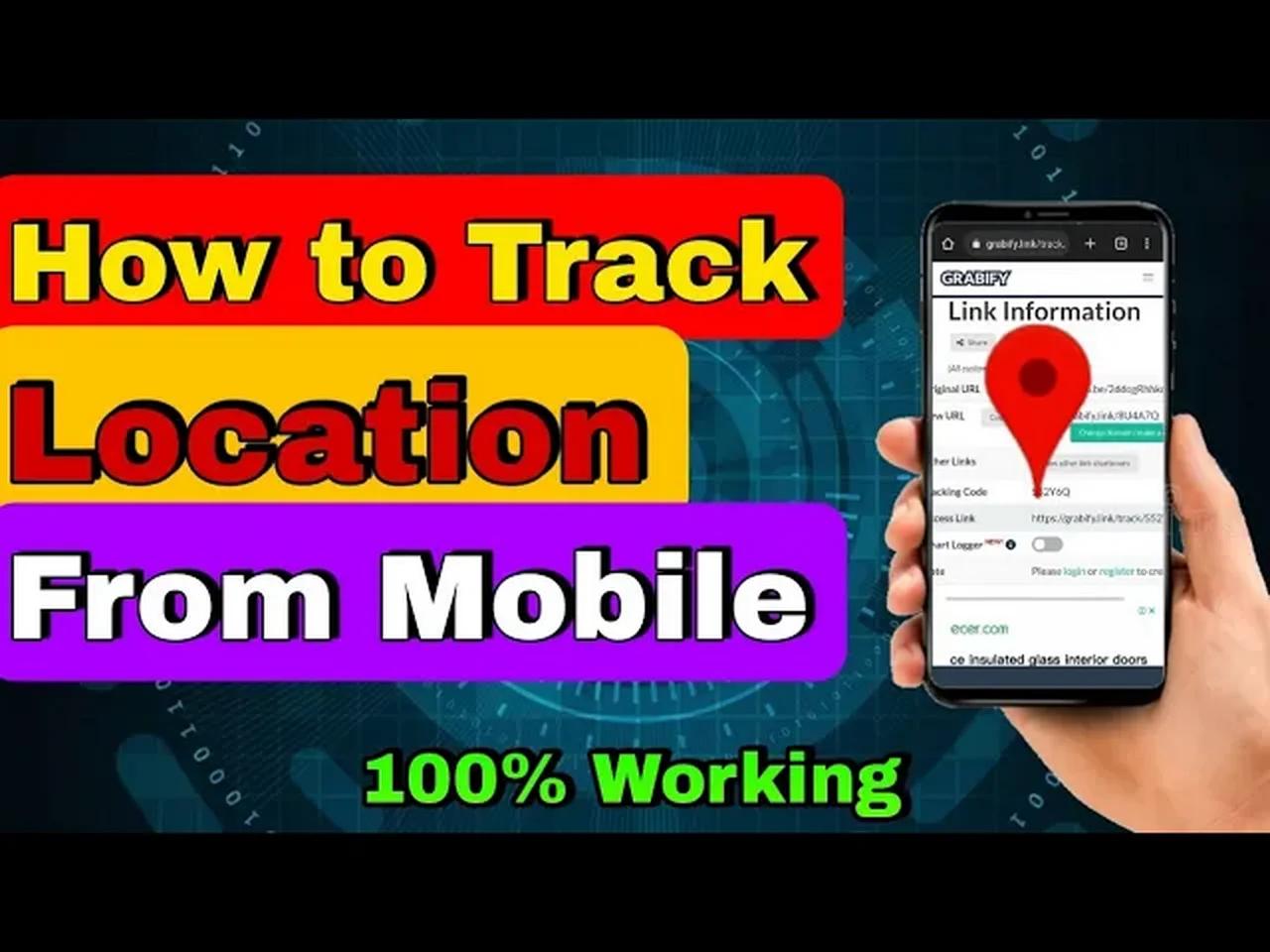 How To Track Location From Mobile | Track Someone's Live Location