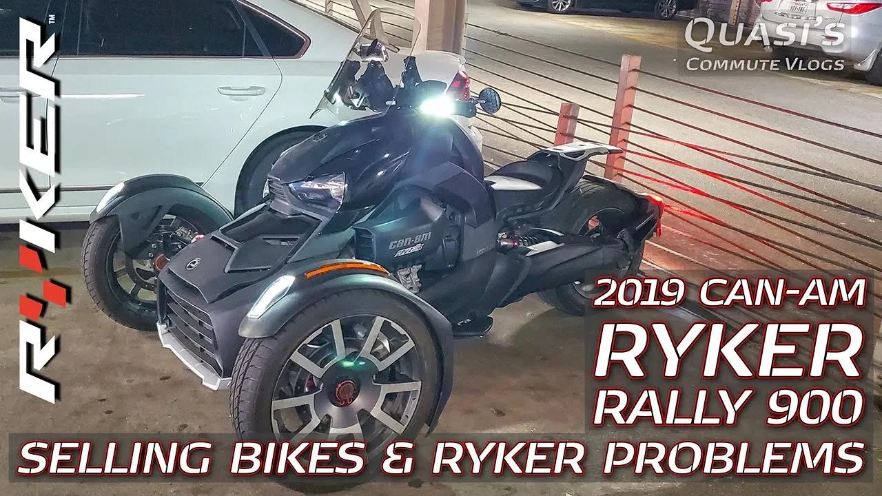 VLOG: 2019 Can-Am Ryker Rally Problems // Selling Bikes to Finance Fall ...