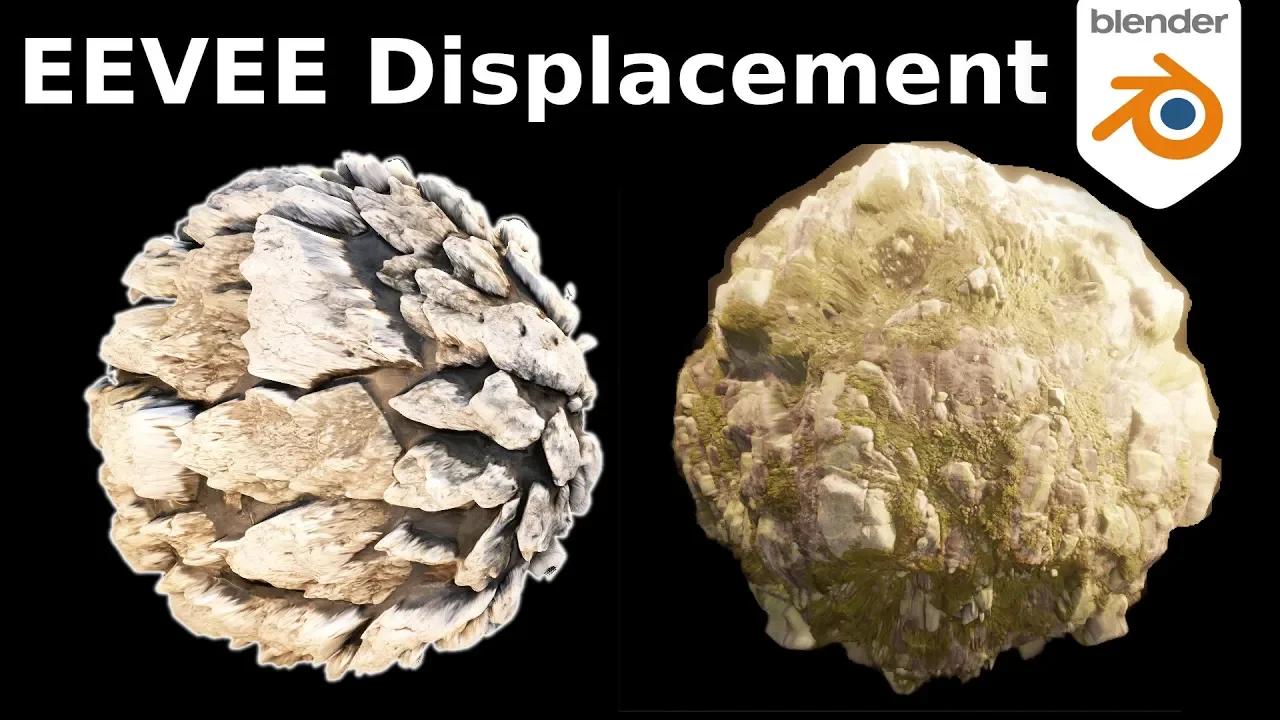 Blender Eevee Displacement Shader | Deutsch