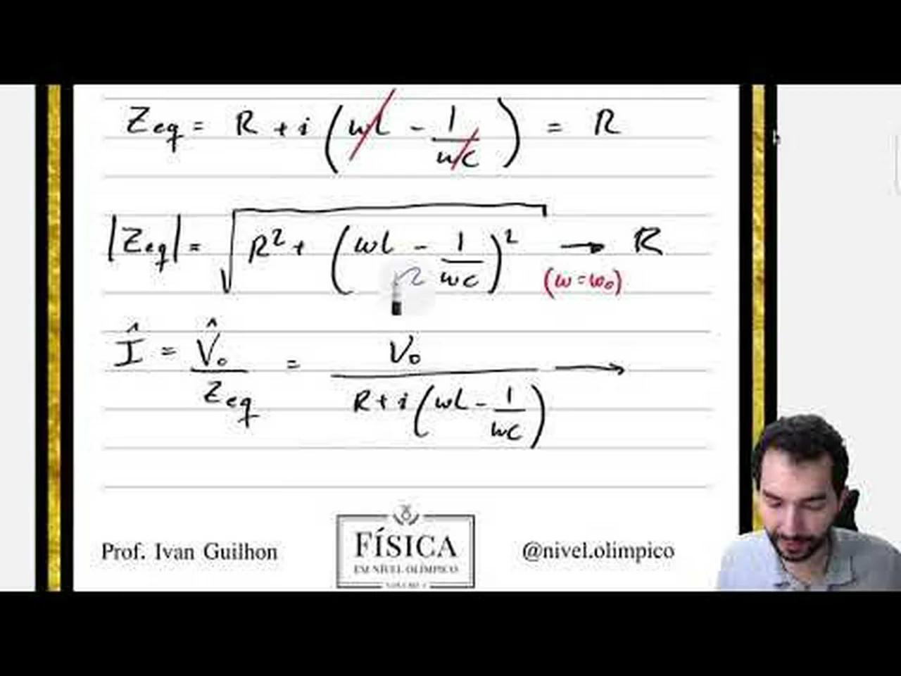 Aula 4.1. Ressonância em um circuito RLC em série
