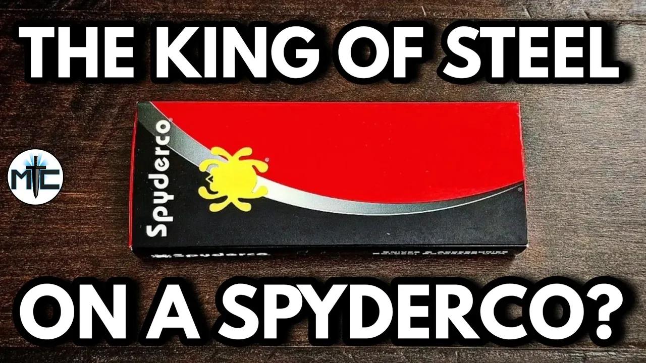 The Undisputed Steel KING Of Edge Retention On A Spyderco Knife? - A ...