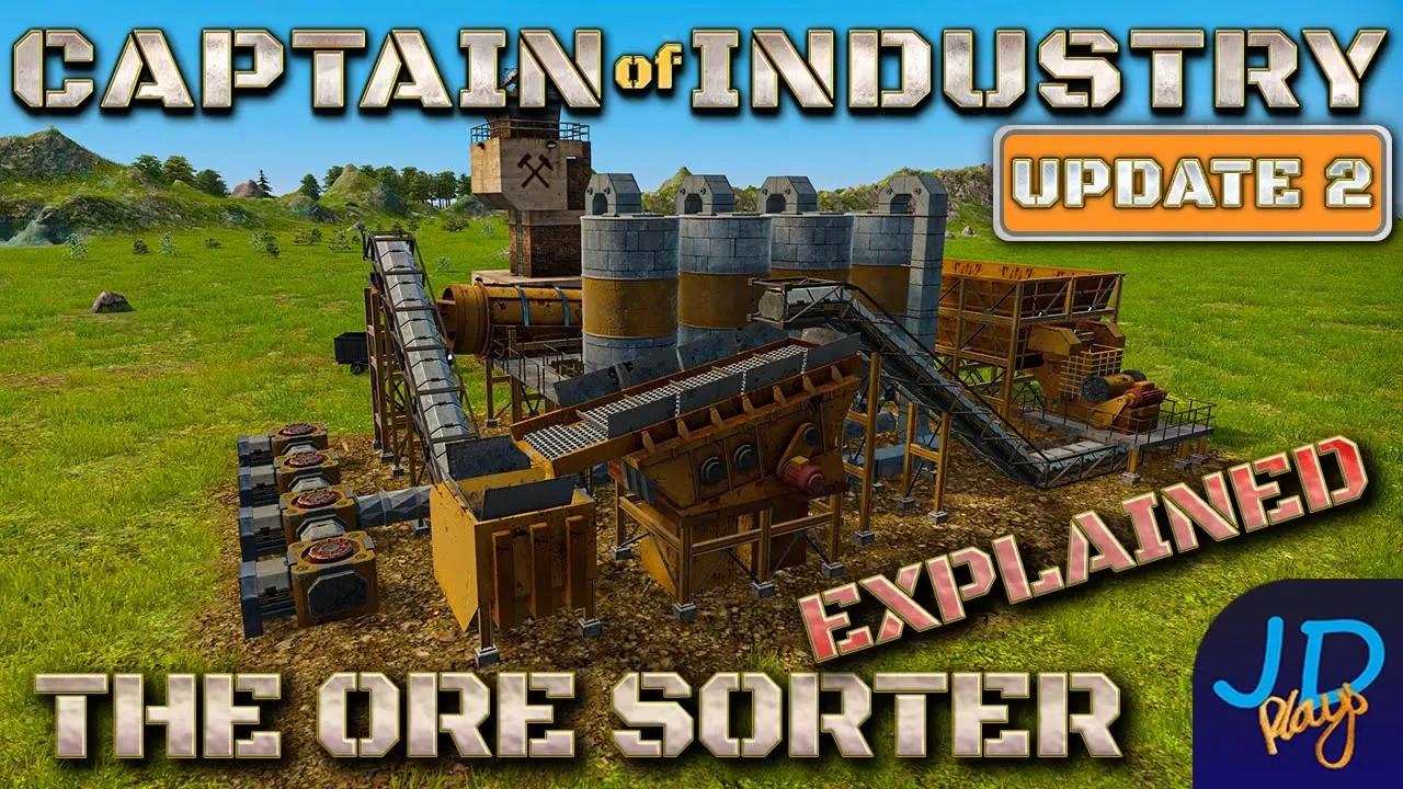 The Ore Sorter Explained 🚜 Basic & Advanced Logistics Setup 👷 Captain ...