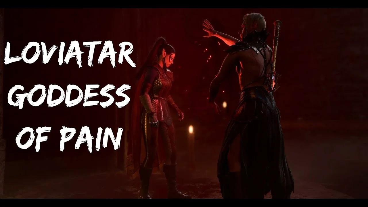 When your Co-op cleric invites Loviatar Goddess of Pain - Baldur's Gate ...