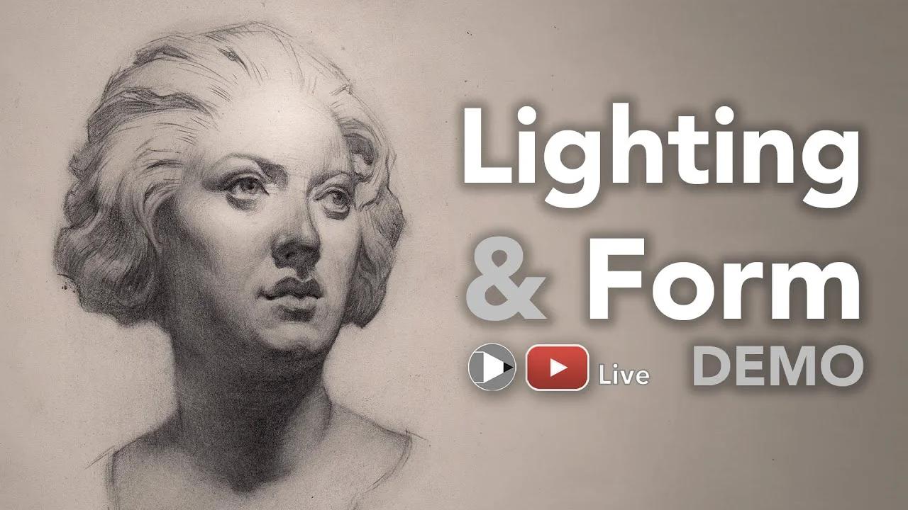Lighting and Form Drawing Demo