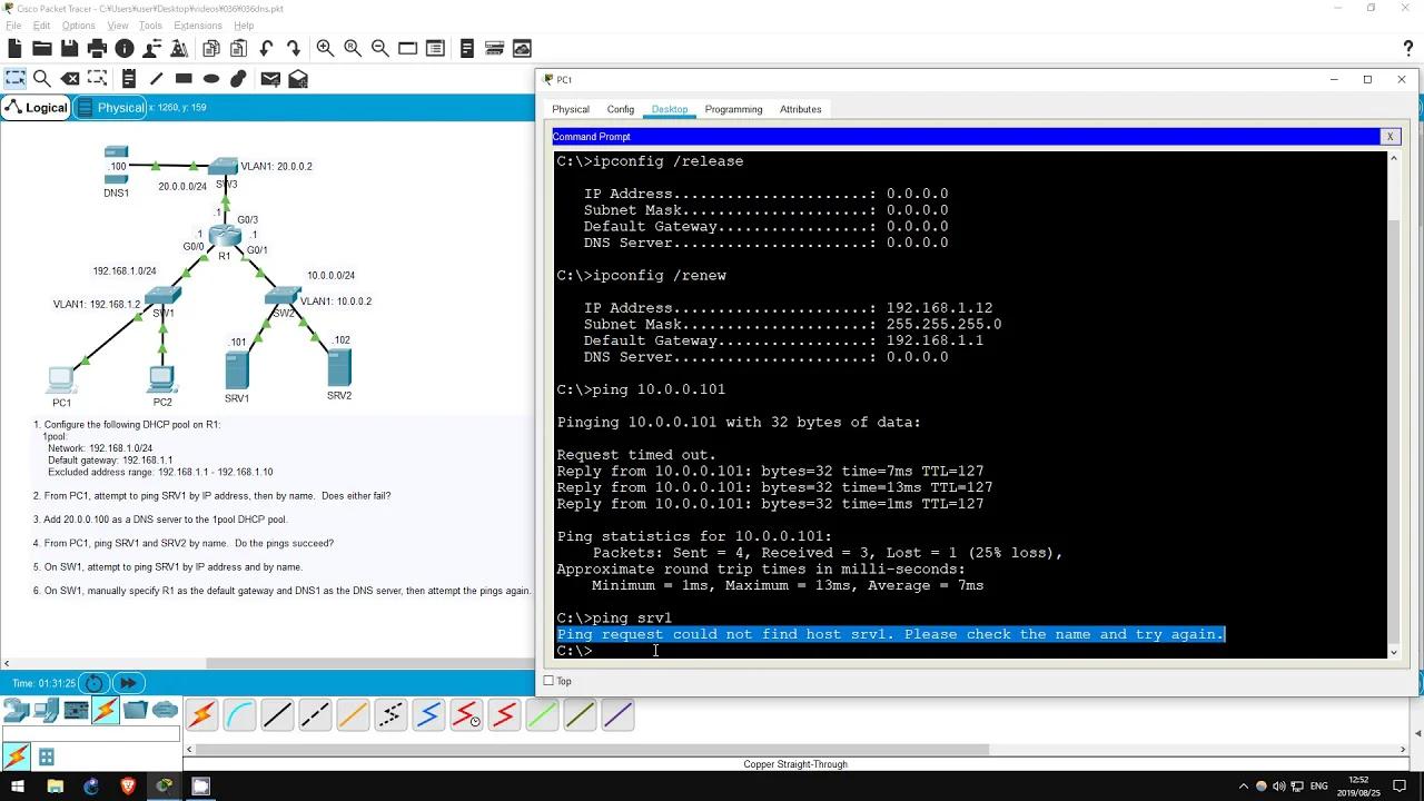FREE CCNA Lab 036: DNS (Domain Name System) - ICND1