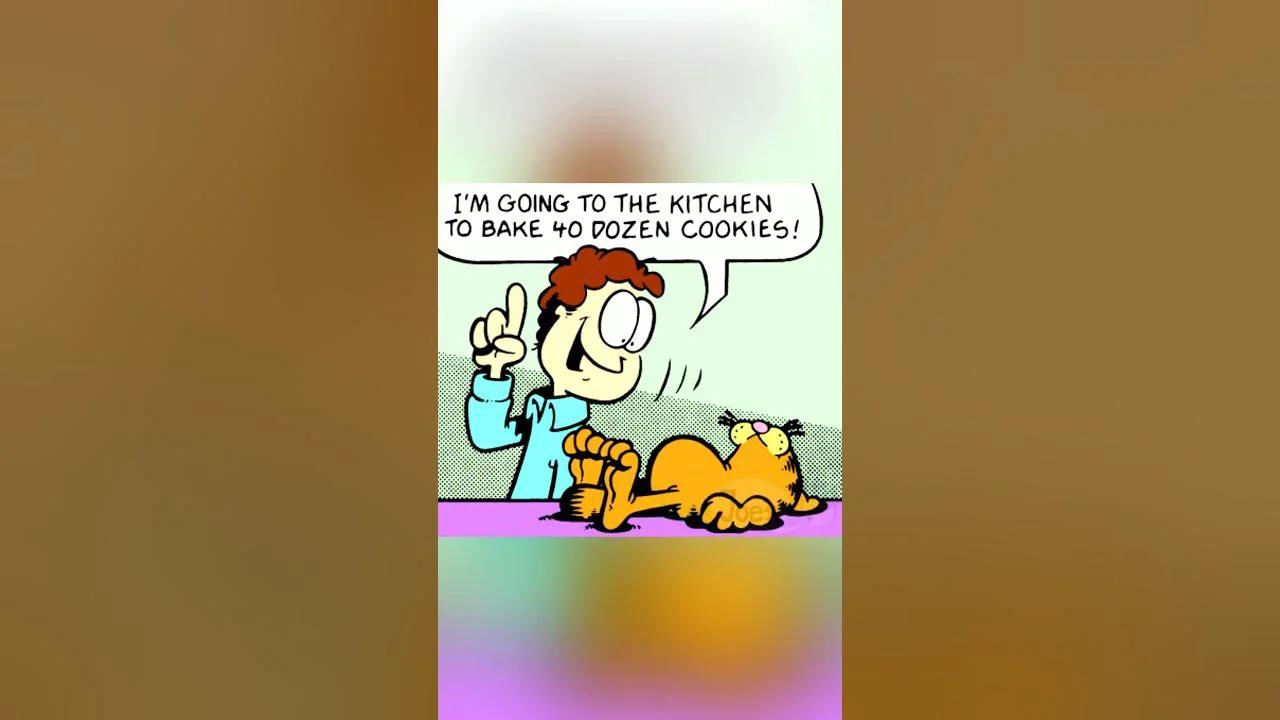 Microsoft Sam reads Funny Garfield Comics Mini 27