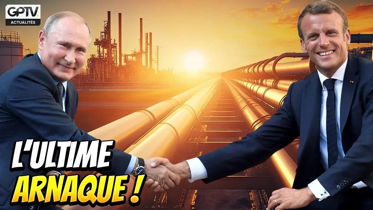 HYPOCRISIE LA FRANCE ACH TE DU GAZ RUSSE ET A VA VOUS CO TER TR S