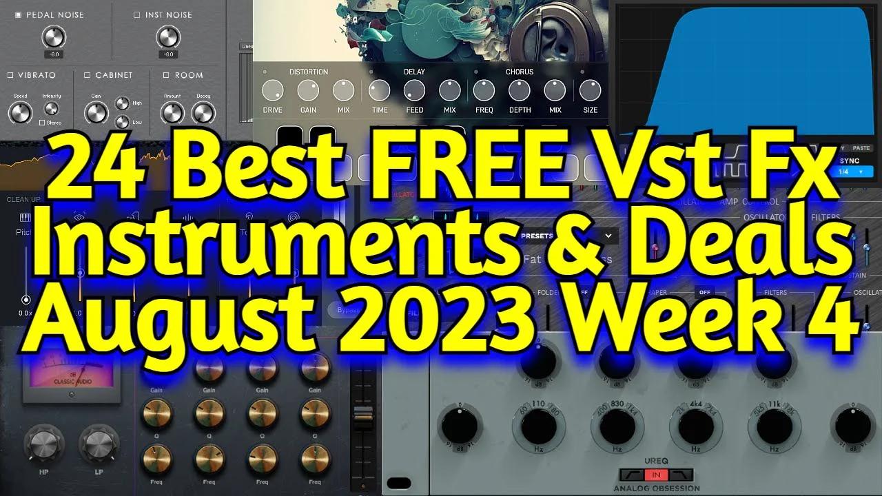 24 Best New FREE VST Plugins, Vst Instruments, Sample Packs & Best ...
