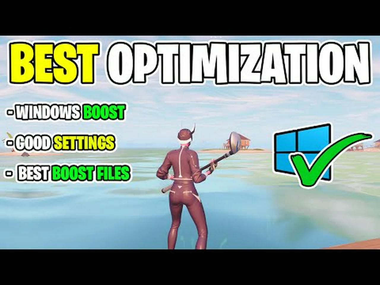 Best Optimization to BOOST YOUR FPS on Fortnite (works for anygame ...