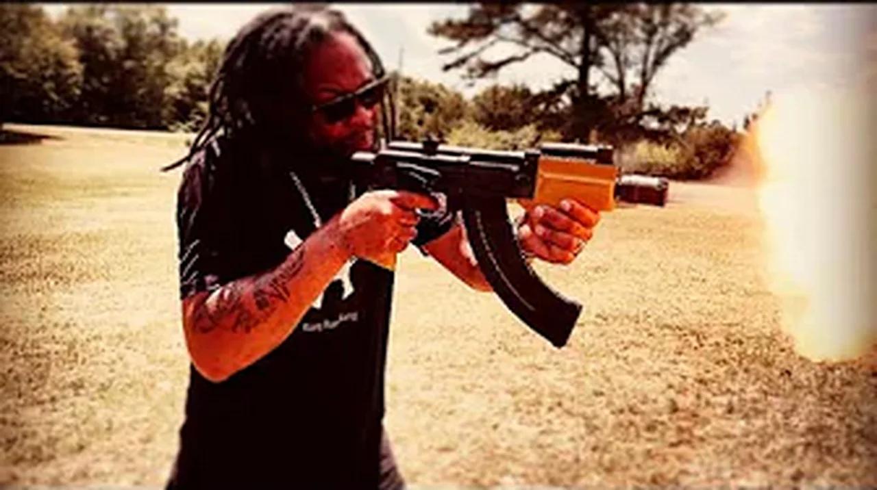Binary Micro Draco @ The Range!!! Might as well Be Full Auto! She THA ...