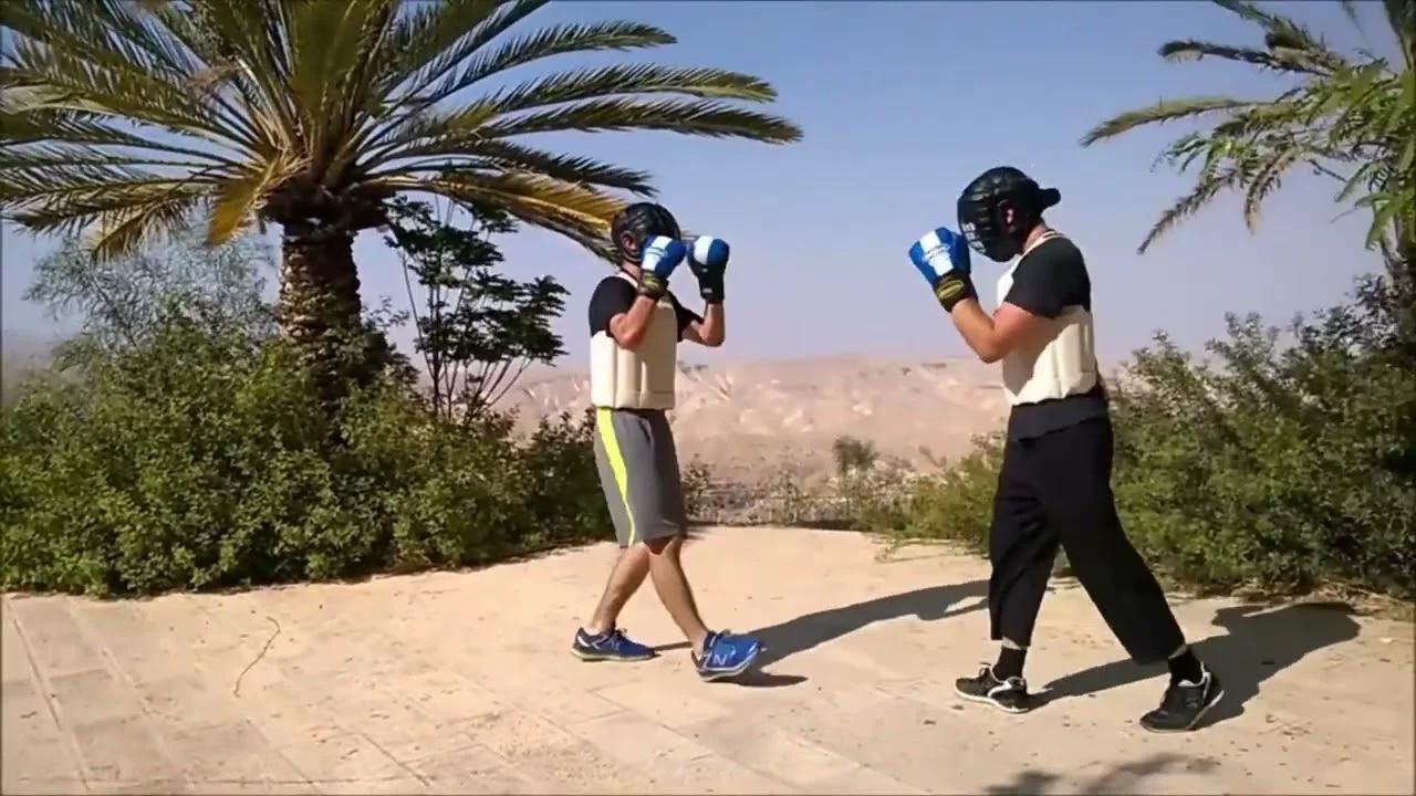 Yoshi and David Showing Proper Bogu Kumite Practice