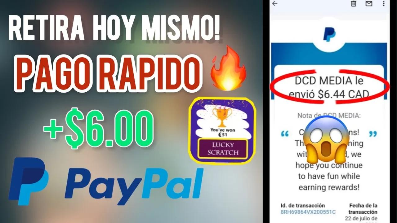 NUEVA APP!! 😱 [Lucky Coins] 💸 APLICACIÓN PARA GANAR DINERO FÁCIL A PAYPAL 2022 [$6.00]🤑🔥