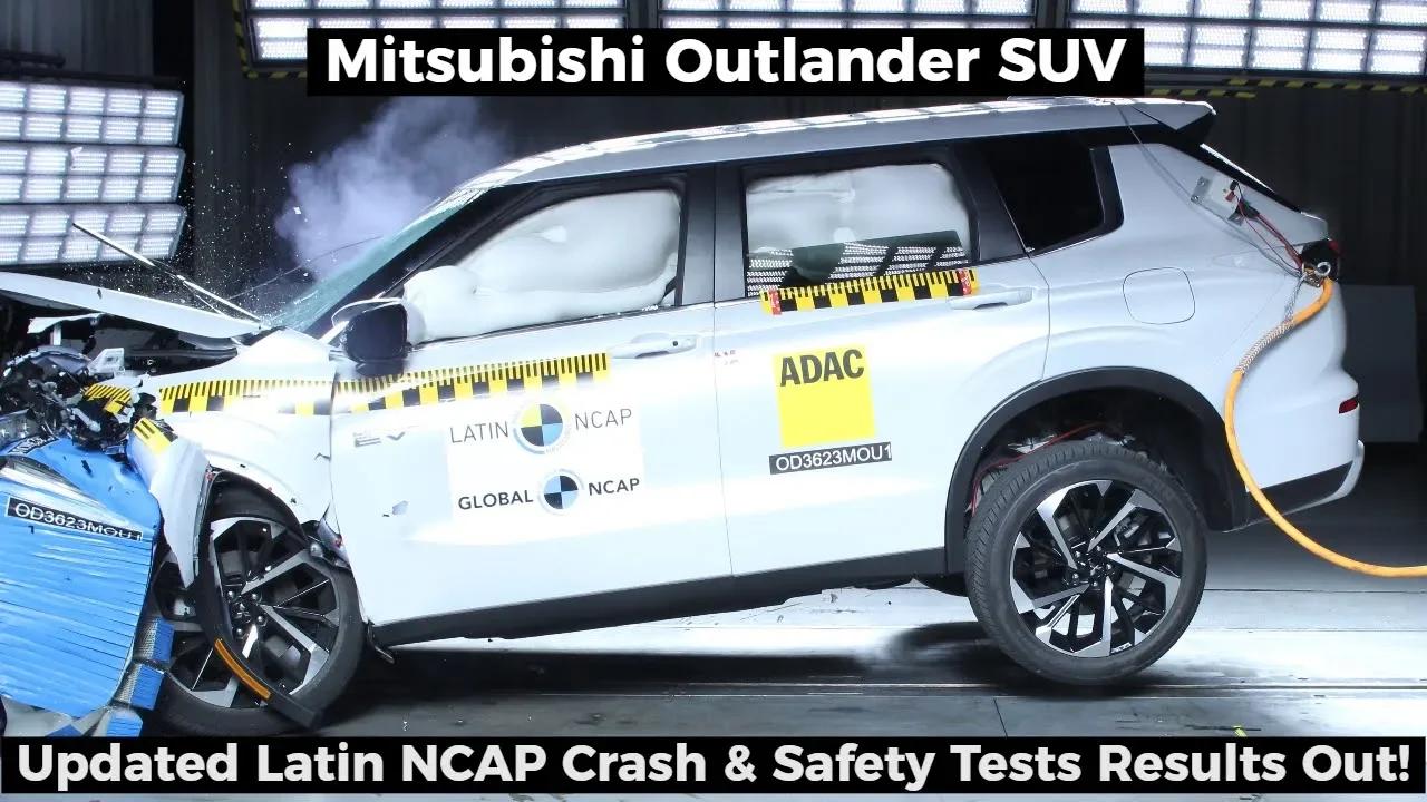 Mitsubishi Outlander SUV | Updated Latin NCAP Crash & Safety Tests ...
