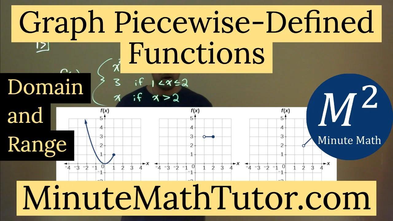 Graph Piecewise Defined Functions | College Algebra