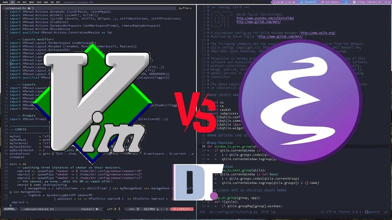 Vim Versus Emacs Which Is Better