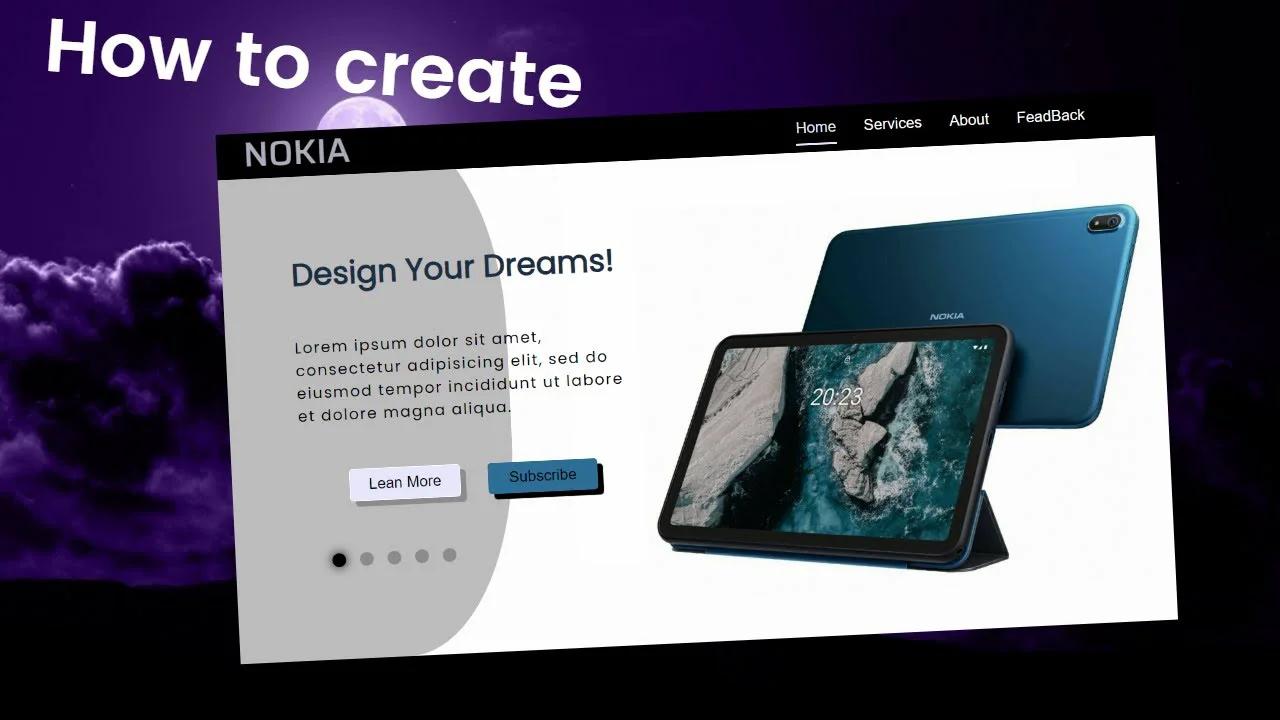 A Simple Website: Step by Step HTML and CSS | Full Website Tutorial