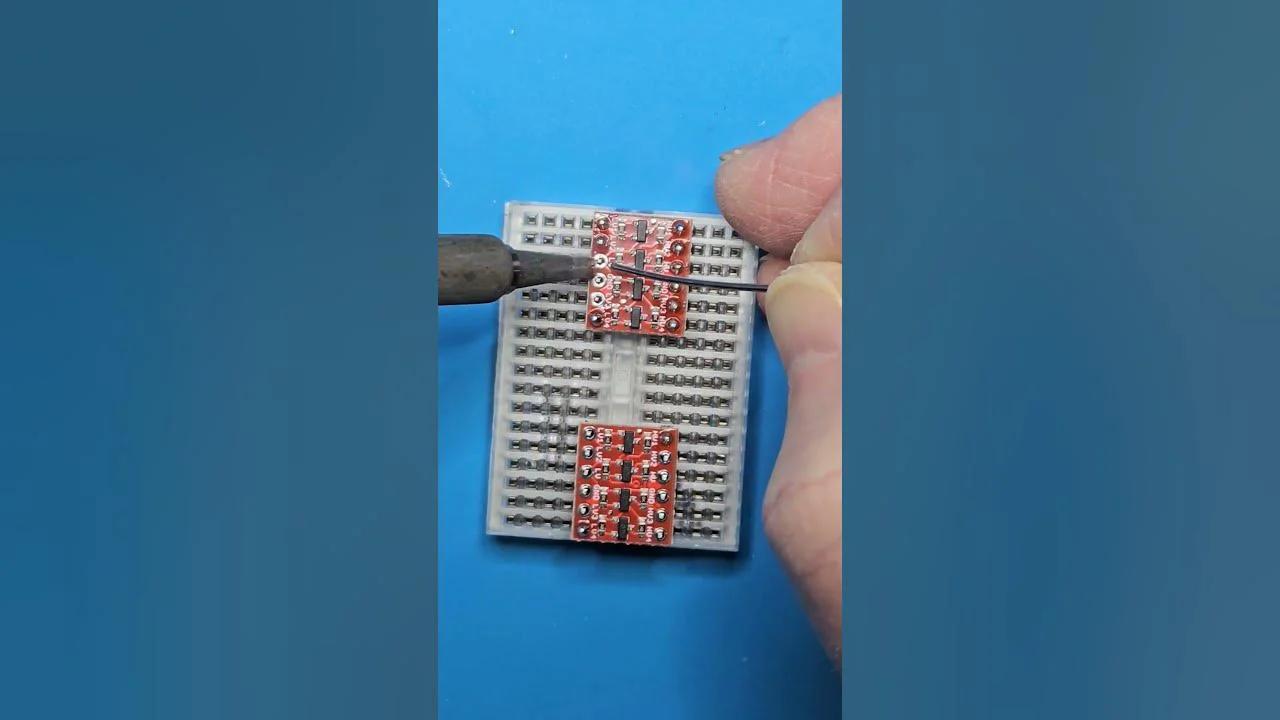 Solder Pin Headers Safely And Precisely To Small PCBs