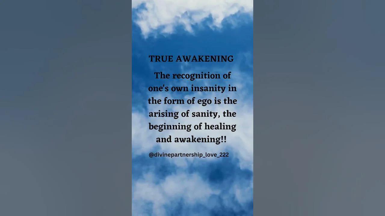True Awakening #awakening #selfawareness #twinflame #healing #consiousness